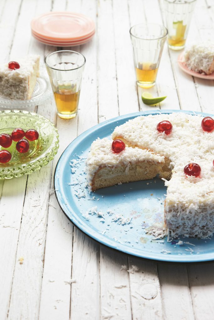 Creole Kitchen's Mont Blanc Coconut Cake-Vanessa Bolosier