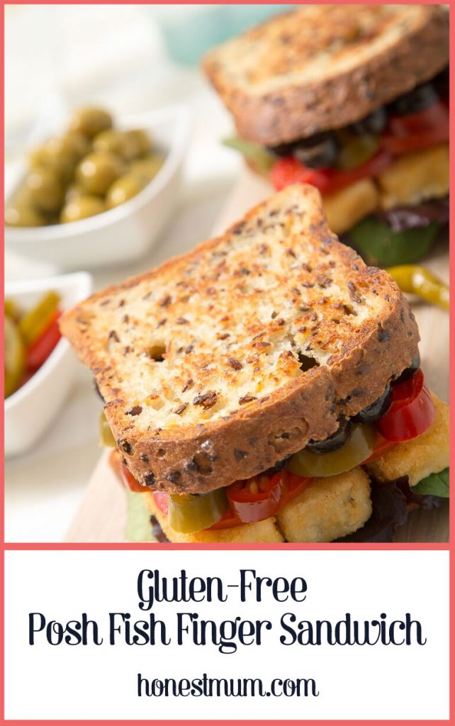 A Gluten-Free Posh Fish Finger Sandwich l Honest Mum
