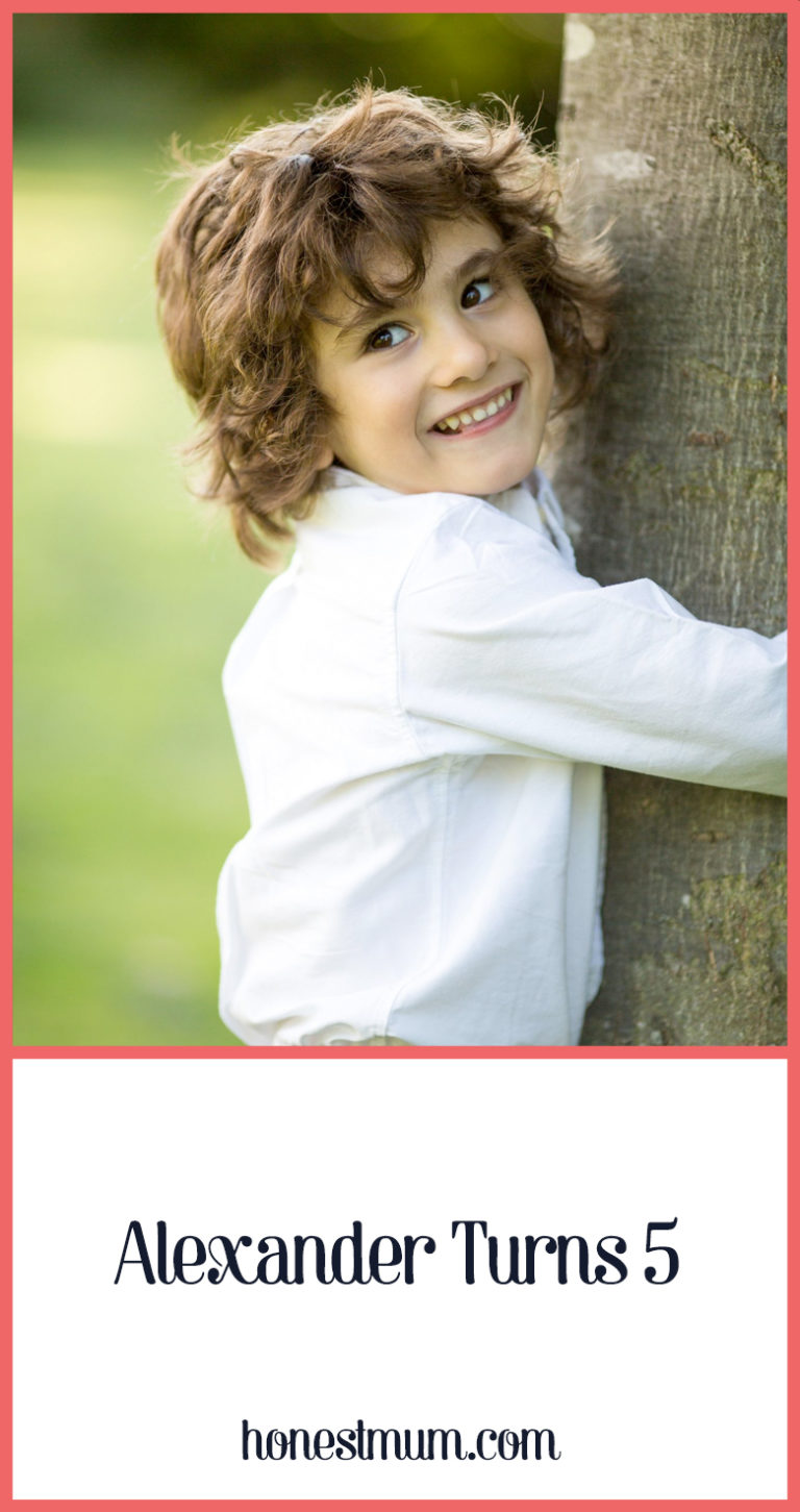 Alexander Turns 5: Birthday Boy l Honest Mum Lifestyle Blog
