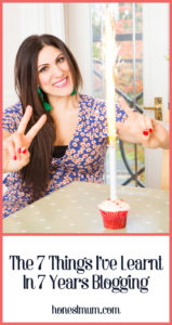 My 7 Year Blogiversary-The 7 Lessons I've Learnt in 7 Years Blogging