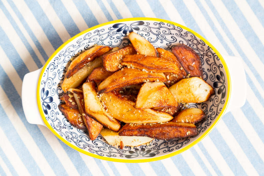 Greek Hand-Cut Chips Just Like My Mama Makes l Honest Mum