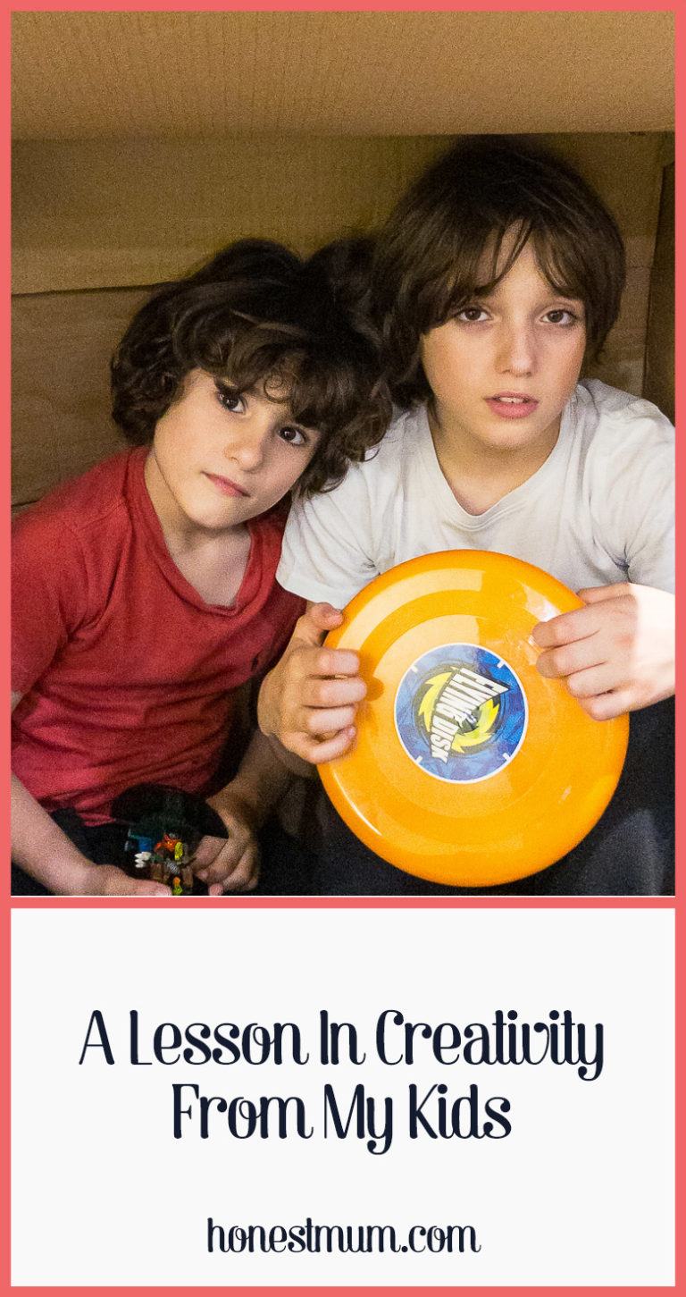 A Lesson in Creativity From My Kids. Reconnecting with your inner child
