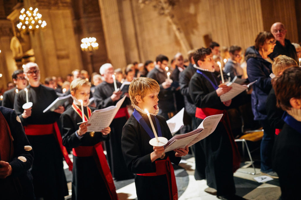 The Love Christmas Celebrity Carol Concert at St Paul's Cathedral