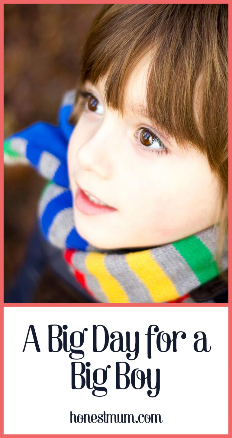 A Big Day for a Big Boy l mummy blogger Honest Mum