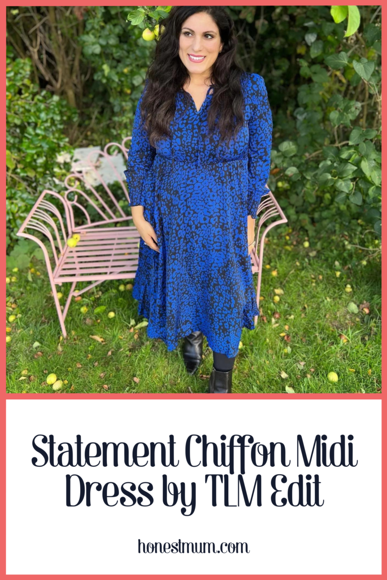 Statement Chiffon Midi Dress by TLM Edit